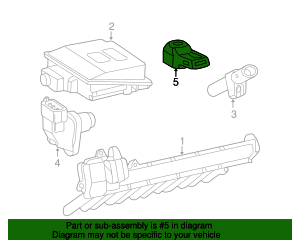 1996-2014 Mercedes-Benz Knock Sensor 3153862864 | AutoNationParts.com