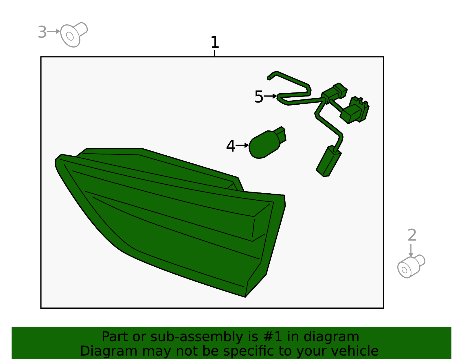 PJ6Z-13405-B - 2023-2024 Ford Escape - Tail Lamp Assembly | My Ford Parts