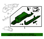 4M8-857-035-K-2NH - Glove Box Assembly 2019-2023 Audi | Audi OEM Parts