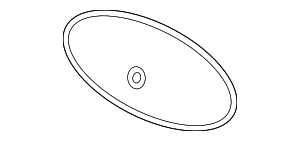 LR053190 - Grille Emblem - Land Rover Oval 2014-2023 Land Rover | Land ...