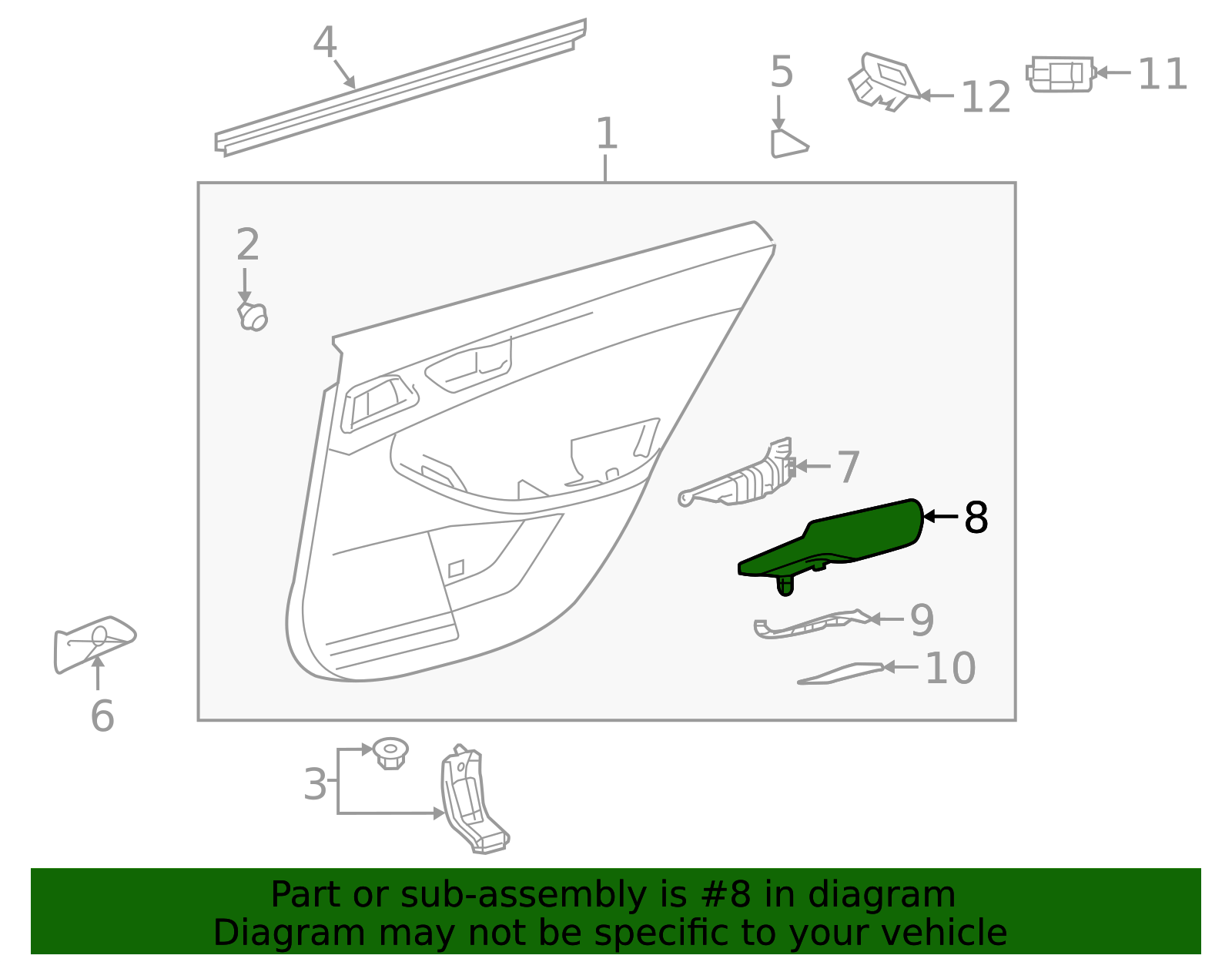 2019-2021 Toyota Avalon 2019-2021 Toyota Avalon - Armrest Assembly ...