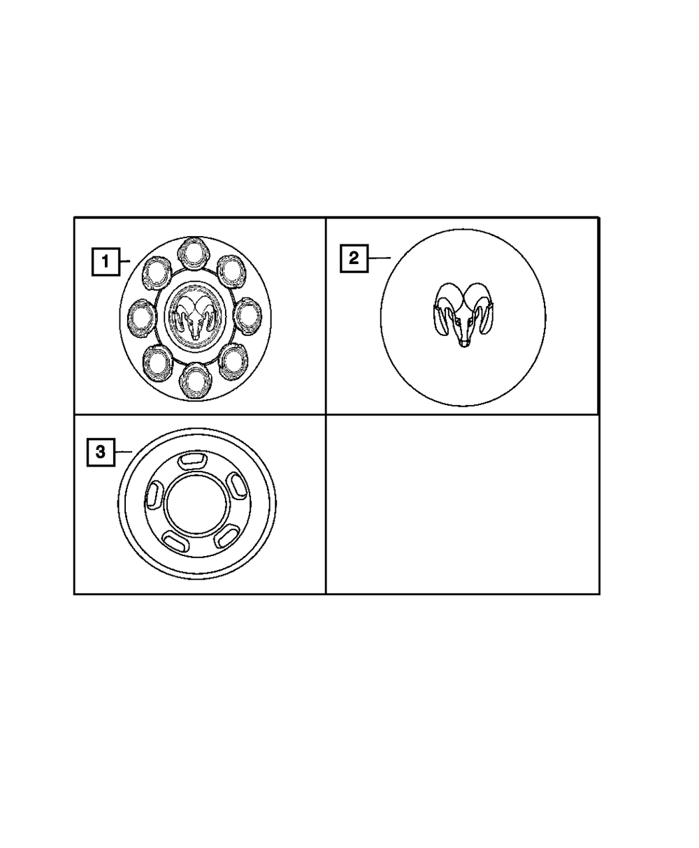 2003-2018 mopar Wheel Cover 52106937AC | Wholesale MOPAR