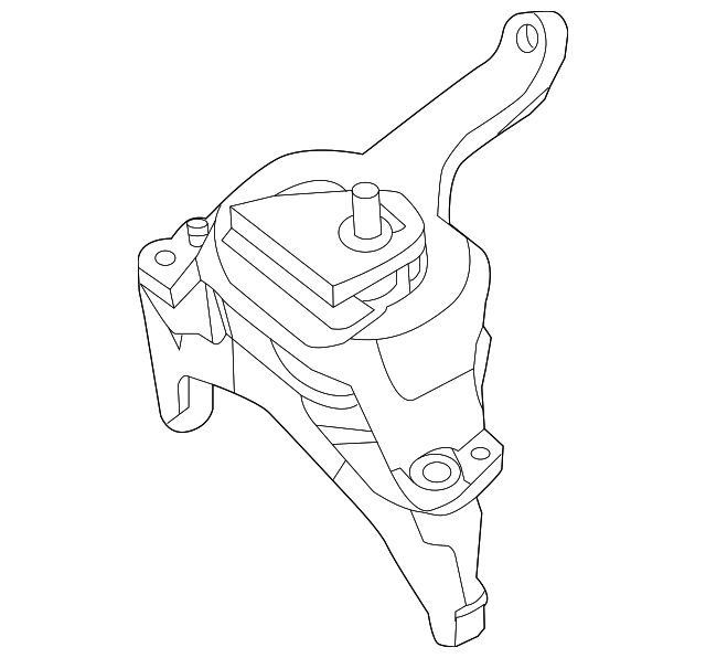 2013-2018 Nissan Altima Engine Mount 11210-3TA1D | AutoNationParts.com