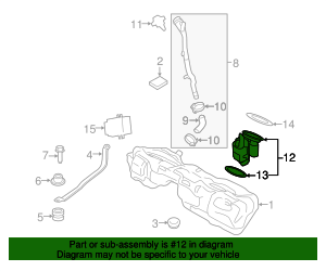 16117243972 - 2014-2018 BMW Fuel Pump (16-11-7-243-972) | BMW of South ...