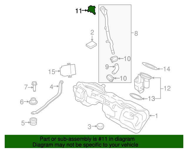 Genuine BMW 16-11-7-222-392 | Filler Cap | FREE Shipping on Most Orders ...