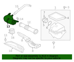 2017 Jaguar XE Resonator T2H1949 | Haper Jaguar Parts