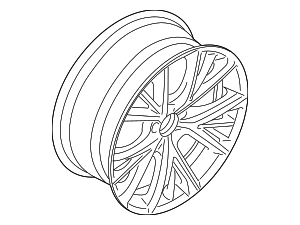 2019-2020 Volvo S90 Wheel, Alloy 31434954 | TascaParts.com
