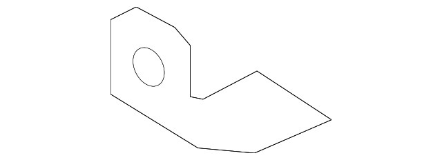 2019-2020 Kia Forte Impact Bar Lower Bracket 86637 M7000 | TascaParts.com