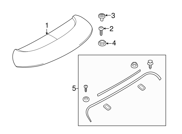 51-62-2-759-629 - Spoiler - 2012-2015 Mini Cooper | BMWPartsHub