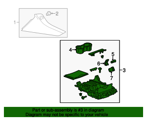 84225095 GM Compartment | GM Parts Store