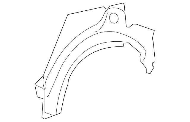 2008-2014 Scion xD Panel Quarter Wheel 61632-52904 | Toyota Parts Center