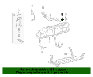 CW7Z-9C052-A - Pressure Sensor 1996-2005 Ford | Ford Parts Direct