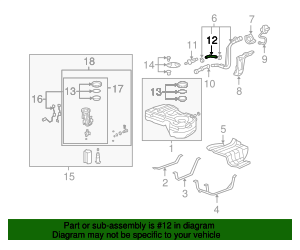 17653-SWA-A00 - Vent Tube 2007-2011 Honda CR-V | Honda Parts Online