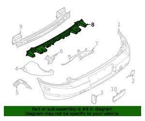 M1PZ-17754-A - Absorber 2021-2024 Ford Bronco Sport | Online Ford Parts ...
