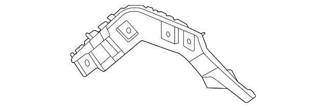 2021-2024 Ford Bronco Sport Outer Bracket m1pz17d943a | TascaParts.com