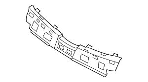 86580-2L300 - Reinforcement - 2009-2012 Hyundai Elantra | World OEM ...