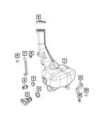 2001-2025 Mopar U Nut 6510185AA | Mopar eStore
