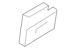 Genuine OEM Ford Part - Center Molding Clip W716237-S300 | Genuine OEM ...