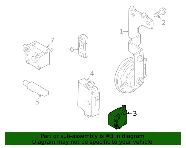 2019-2021 Mazda Receiver BCKA-67-5D4A | RealMazdaParts.com
