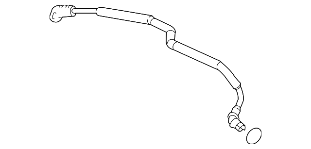 12620142 - Positive Crankcase Ventilation (PCV) Tube 2012-2014 Cadillac ...