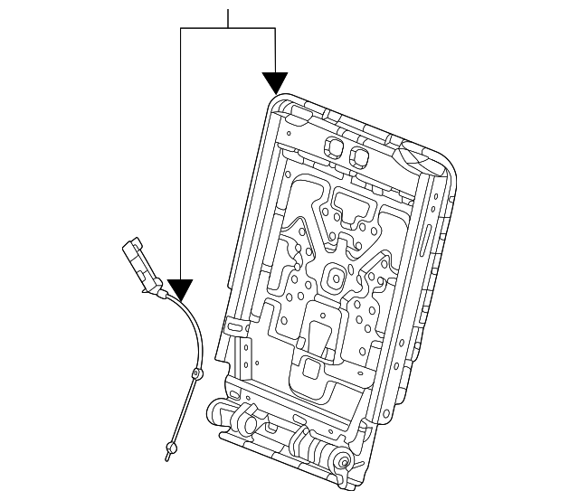 2021-2024 GM Seat Back Frame 85082562 GM | GMPartsDirect.com