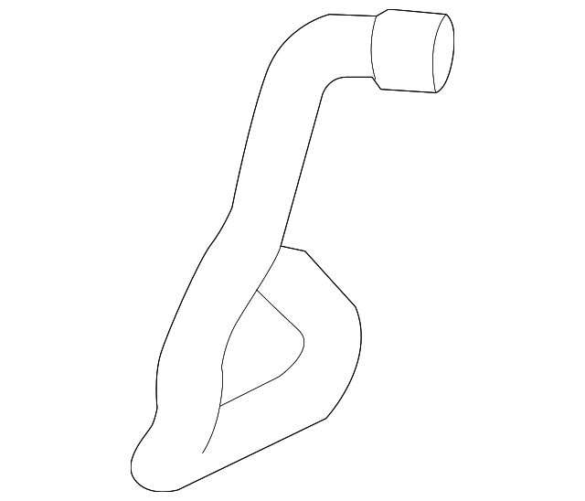 2012-2019 Nissan Lower Hose 21503-3AB3A | OEM Parts Online