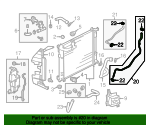 2013-2019 Nissan Oil Cooler Tube 21633-3HC3A | Nissan Parts Store