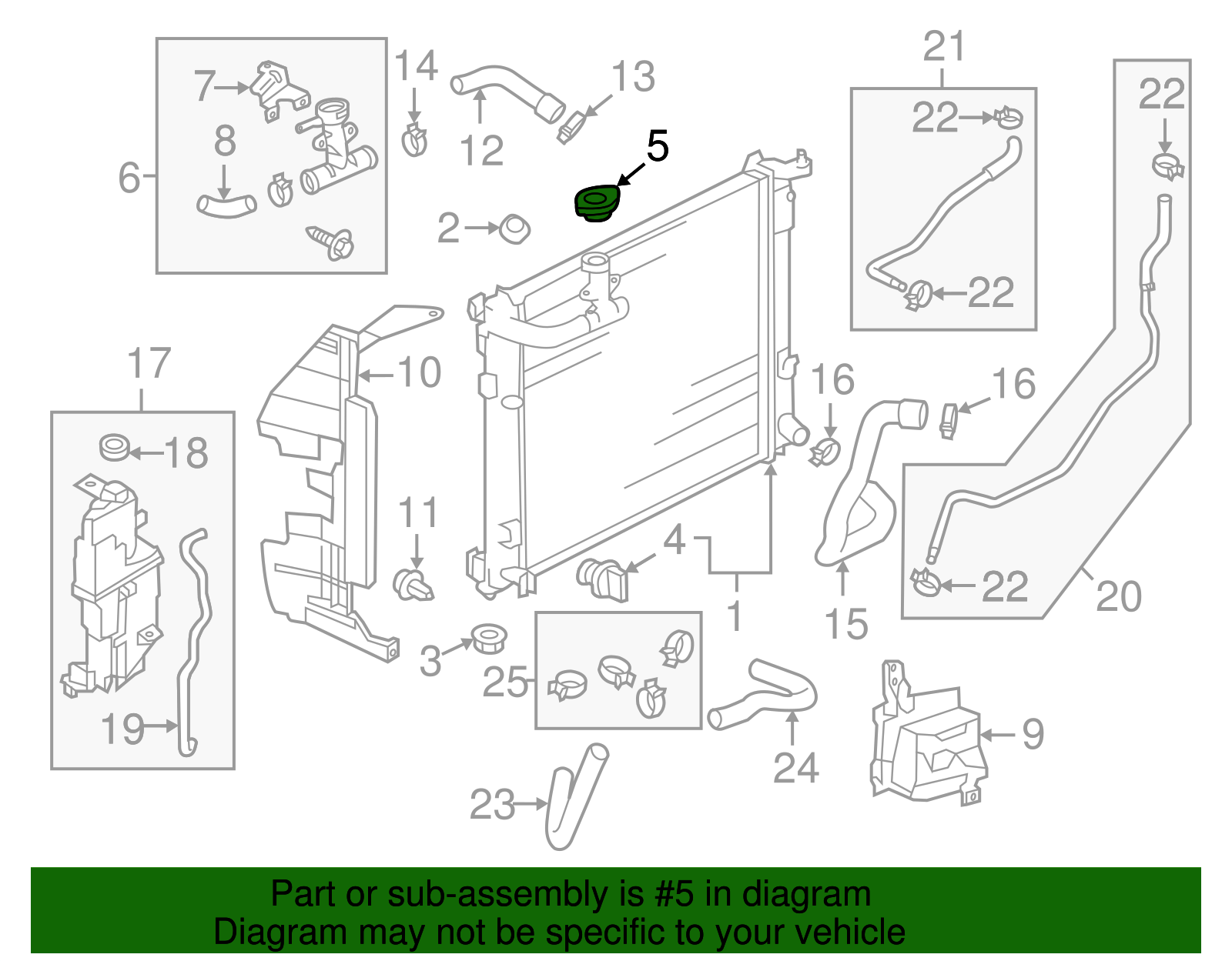21430-7999C - Cap - 1984-2020 Nissan | World OEM Parts Nissan