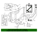 2013-2019 Nissan Oil Cooler Tube 21634-3HC3A | OEM Parts Online