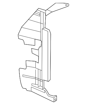 2012-2014 Nissan Versa Air Guide 21498-3AB3A | OEM Parts Online