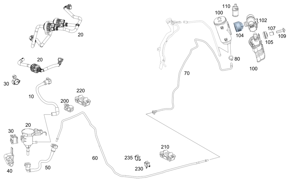 205-470-40-00 - Activated Charcoal Filter 2015-2023 Mercedes-Benz ...