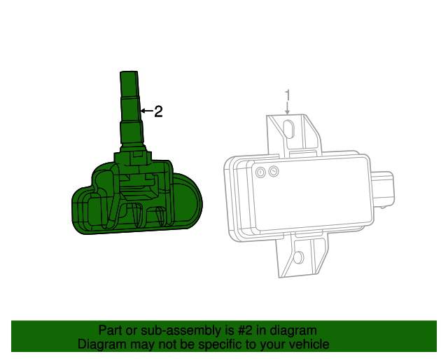 2014-2022 Ram Sensor 5154876AC | TascaParts.com