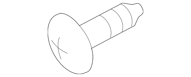 2012-2023 Kia Fender Liner Screw 12493-06257E | Kia Parts Fast