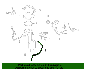 2020-2024 Ford Tube Assembly LC3Z-9D683-A | OEM Parts Online