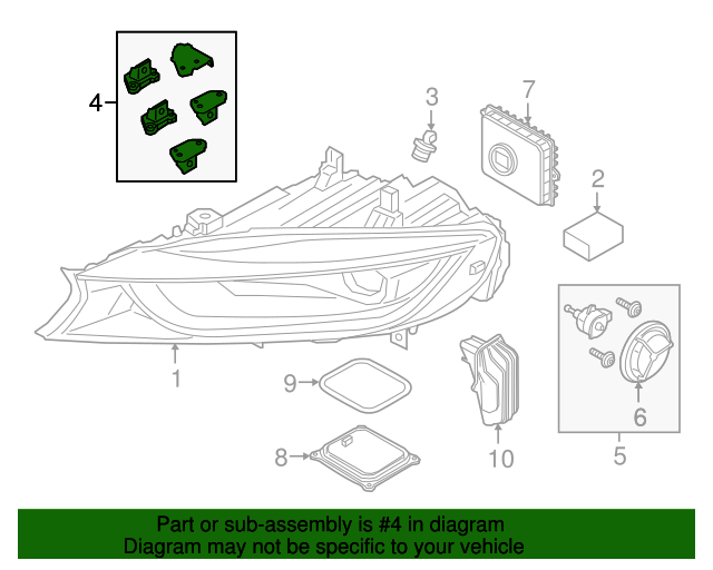 Genuine BMW 63-11-7-387-447 | Repair Kit | FREE Shipping on Most Orders ...