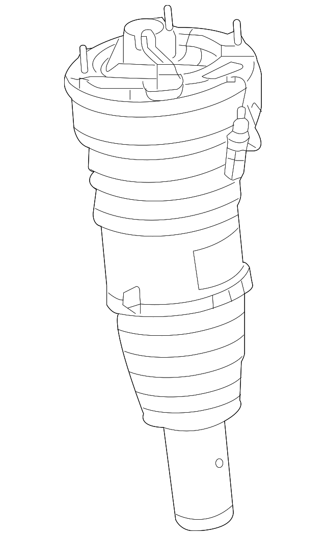 2011-2016 Audi Shock Assembly 4H0-616-039-AK | OEM Vehicle Parts