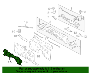 2016-2022 Lexus RC F Engine Compartment Insulation 55223-24082 | OEM ...