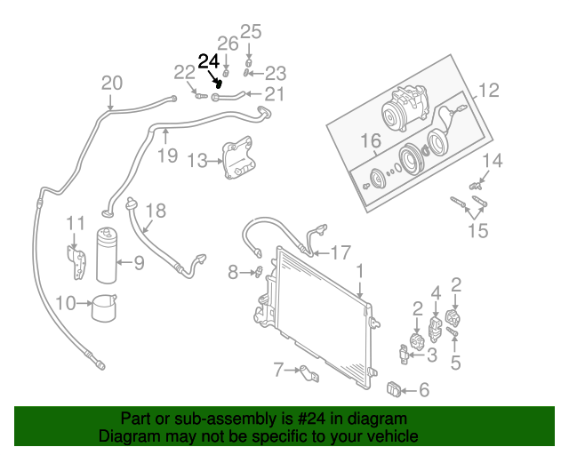 2001-2005 Volkswagen Passat Valve 8A0-820-855-AB | OEM Parts Online