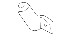 8D0-820-536-C - Ambient Air Temperature Sensor Bracket 1998-2005 ...