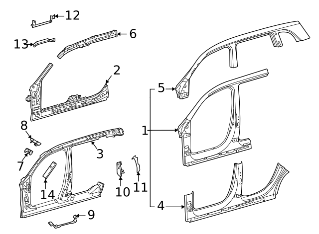 2020-2024 Mercedes-Benz Dampening, A-Pillar 247-682-03-00 | Mercedes ...