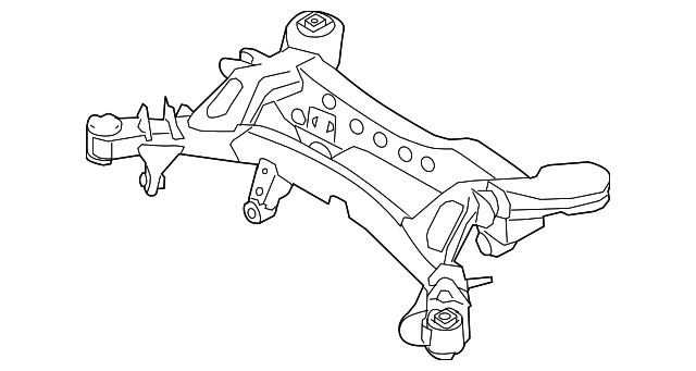 Genuine BMW 33-31-6-783-715 | Suspension Sub-Frame Cross-Member | FREE ...