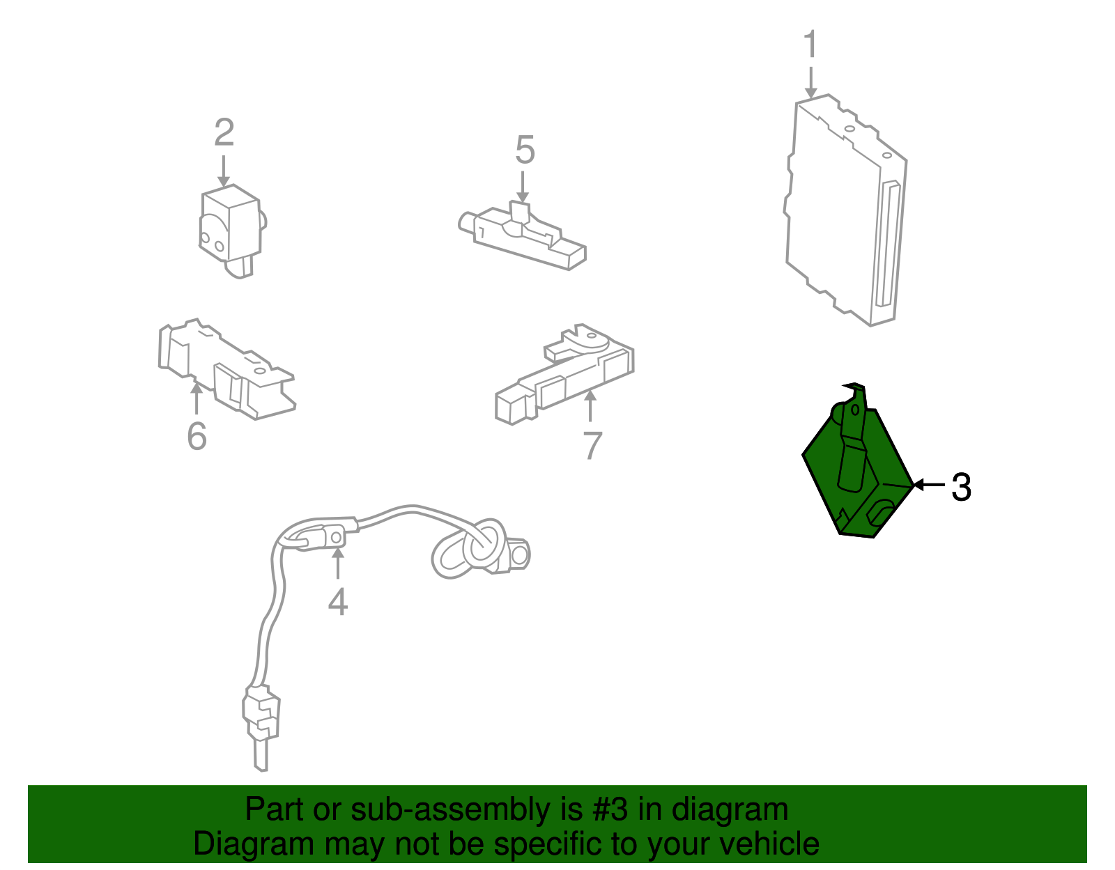 897B0-60410 - High-Quality Receiver for 2020-2023 Lexus GX460 ...