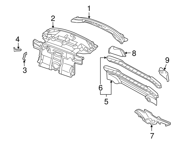Genuine BMW 41-34-8-202-585 | Tail Lamp Pocket | FREE Shipping on Most ...