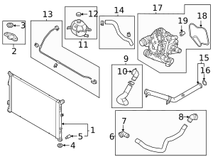 2022-2023 Hyundai Tucson Overflow Hose 25451-N9600 | OEM Parts Online