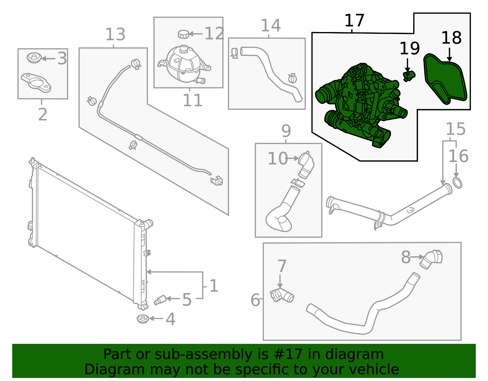 25600-2S001 - Thermostat Housing 2020-2024 Hyundai | Hyundai OEM Part