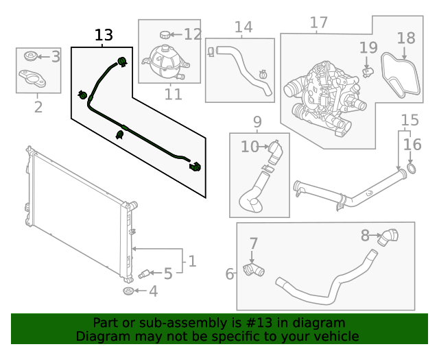 2022-2023 Hyundai Tucson Overflow Hose 25451-N9600 | OEM Parts Online
