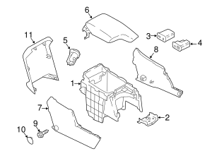 2018 Subaru Crosstrek Auxiliary Jack 86257FL101 | QuirkParts