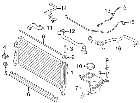 Radiator & Components for 2019 Mini Cooper Countryman | Mini Parts Direct