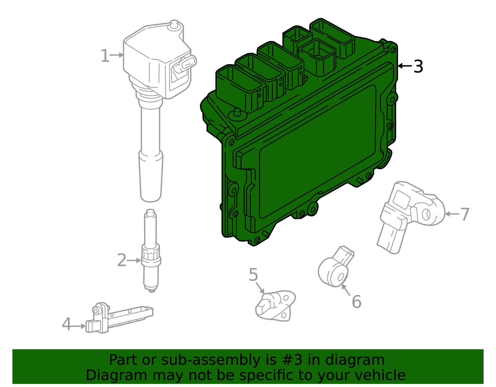 12-14-5-A16-617 - 2019-2023 BMW - Engine Control Module (ECM) | BMWPartsHub