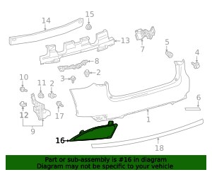 2020-2022 Lexus Reflector Panel 81910-48060 | AutoNationParts.com